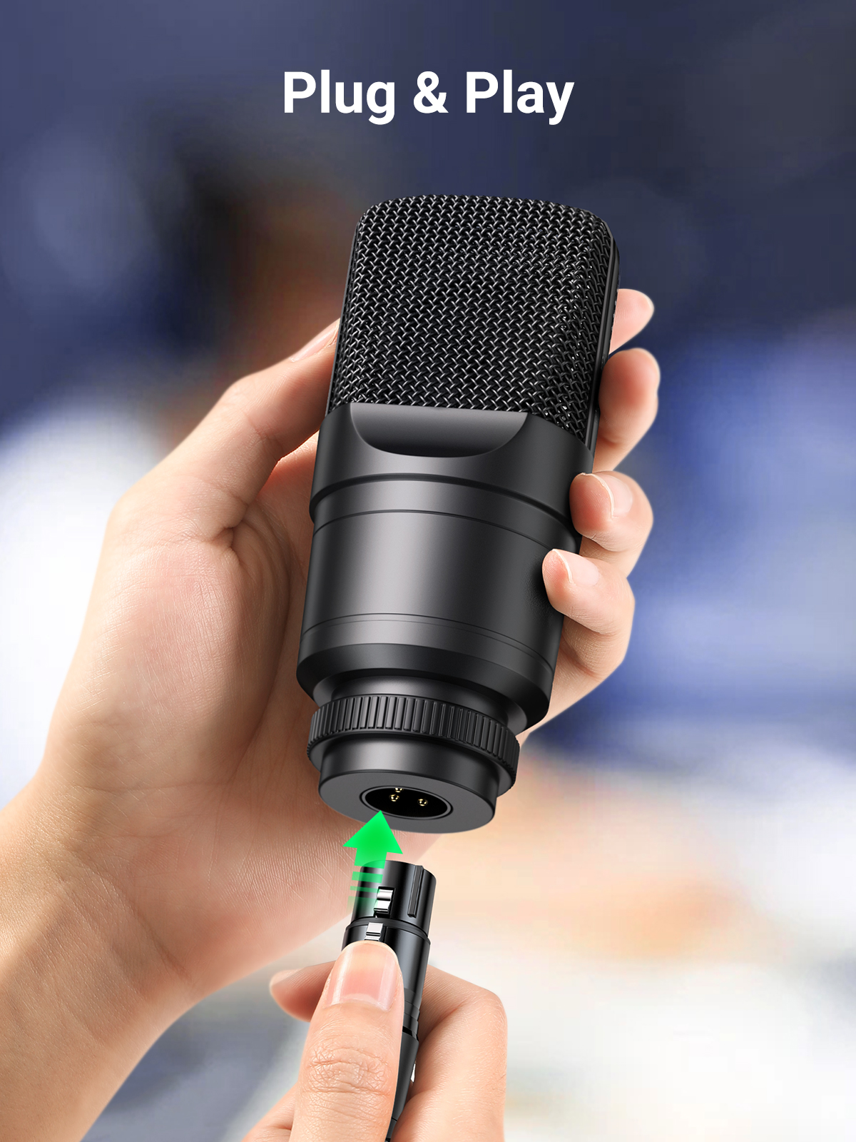 Cable de extensión del micrófono XLR UGREEN AV130 - UGREEN COLOMBIA